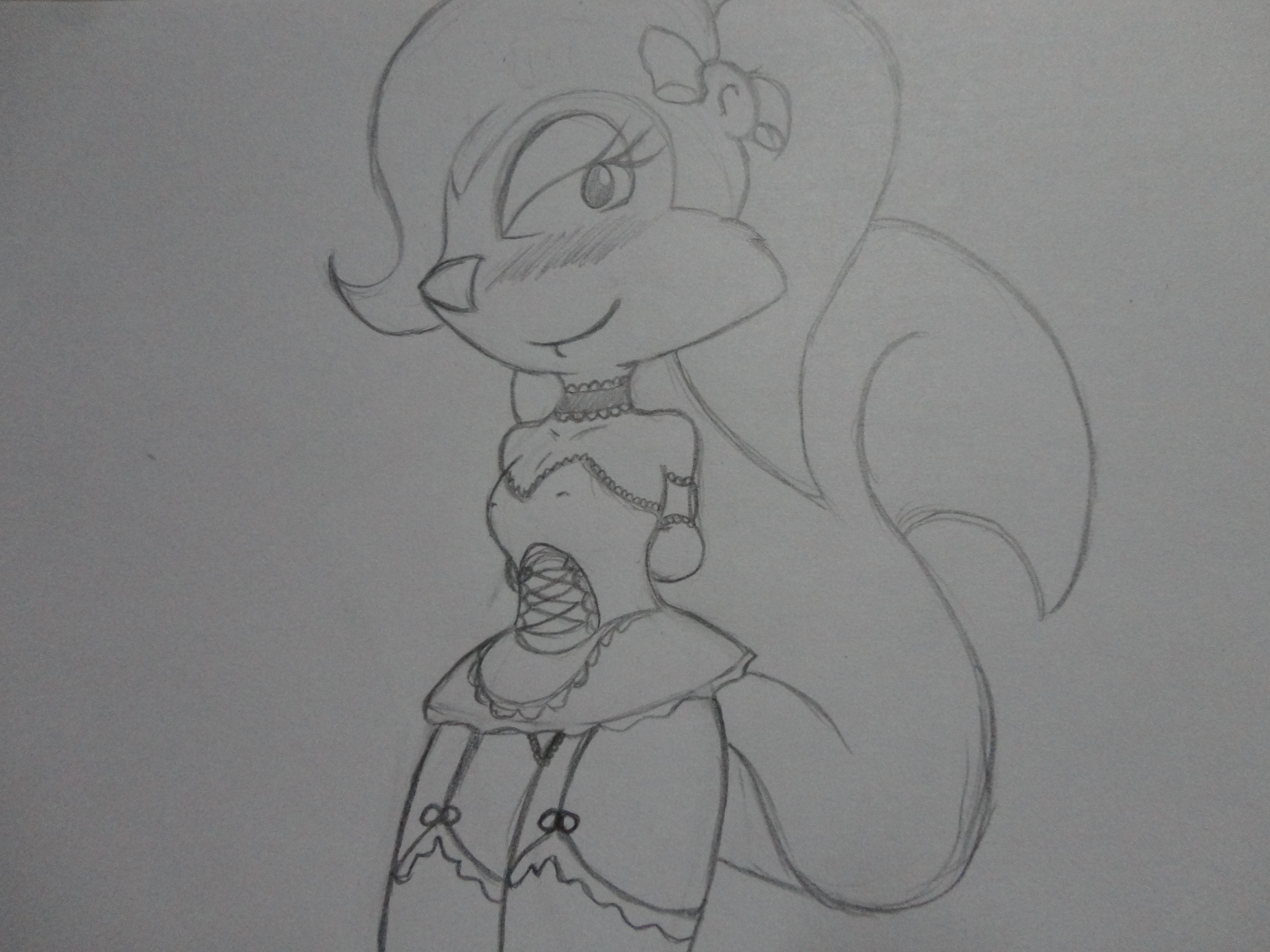 Rq Fifi La Maid Sample Sketch By Miniferu