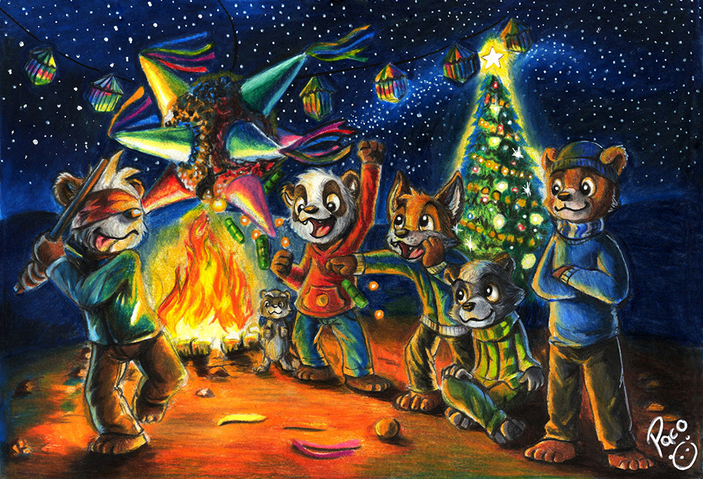 Christmas 2013 by pandapaco