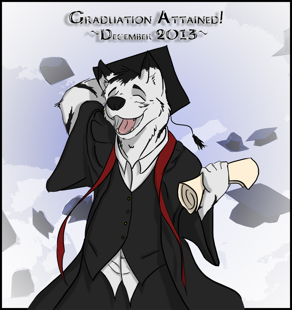 Con-Grad-Ulatations by Ceowolf