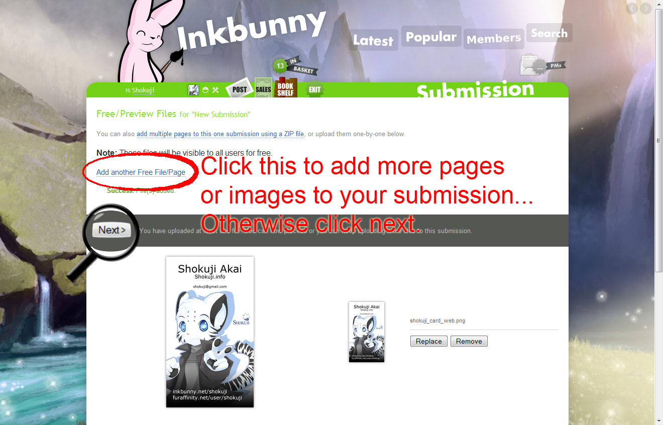 How To Upload, Keyword & Rate Submissions by Shokuji