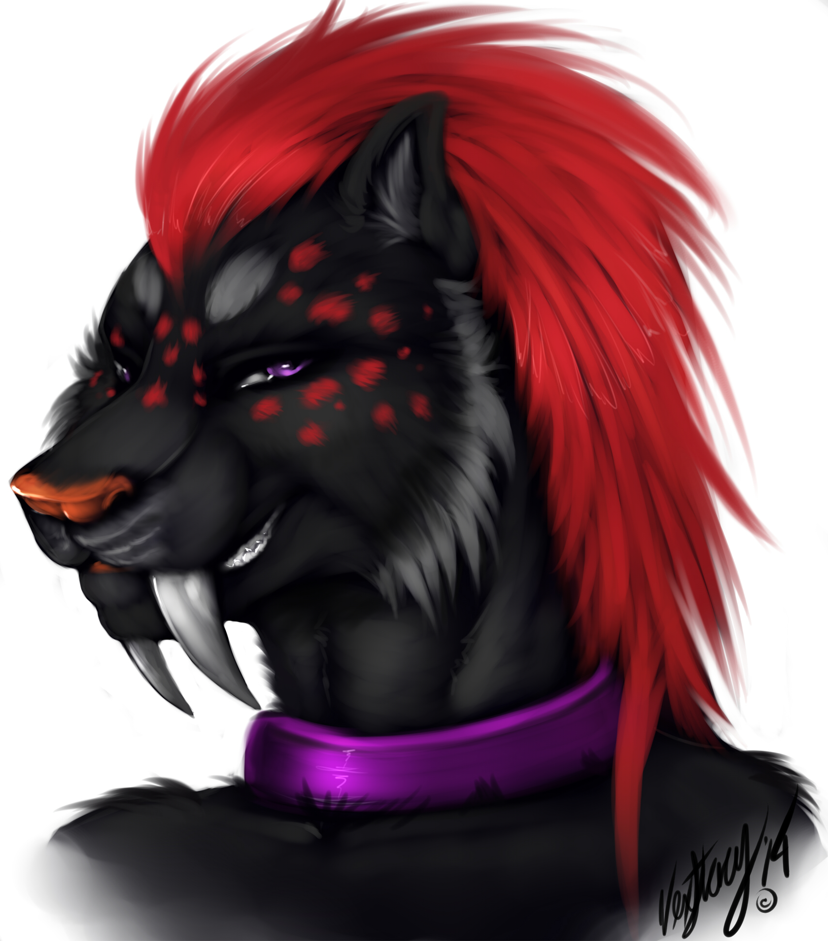 Djent portrait by Vexstacy