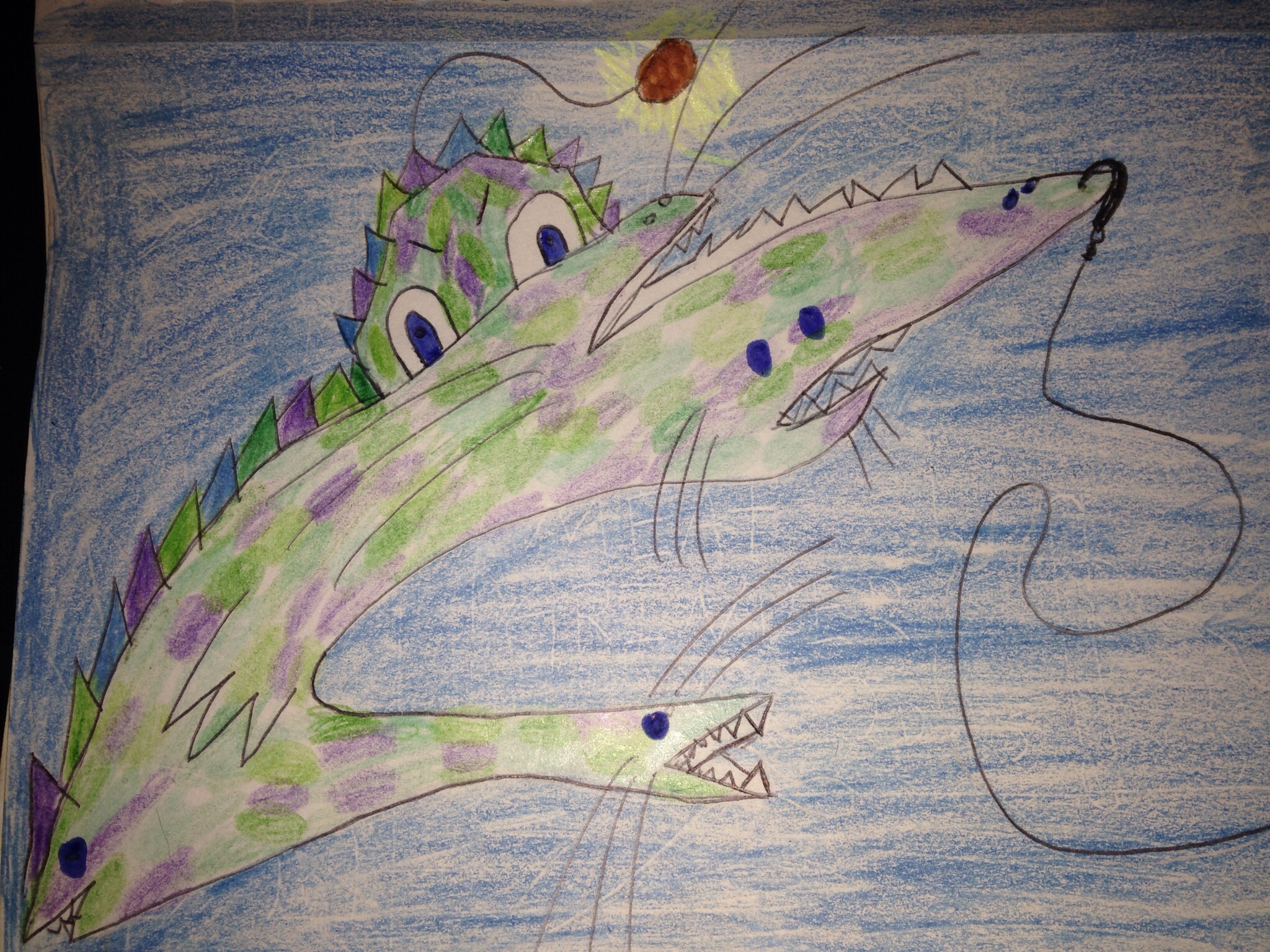 Four mouthed fish by MoonstarWolf