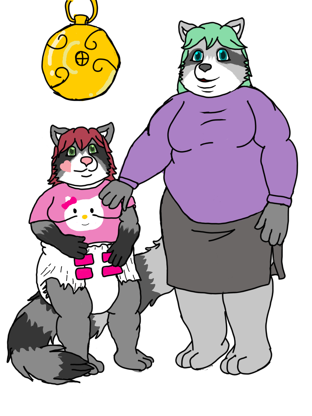 Like mother like daughter by Maxicoon