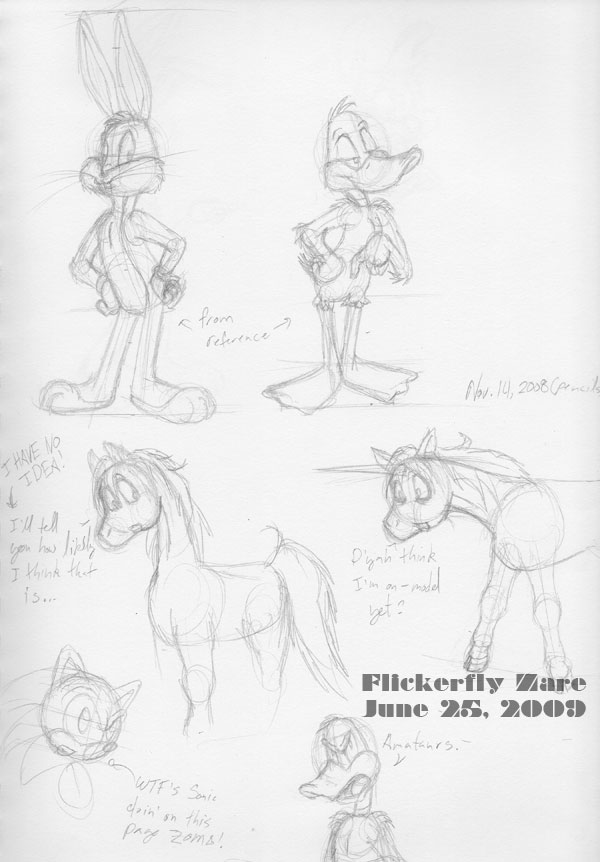 Bugs and Daffy by SonicSpirit