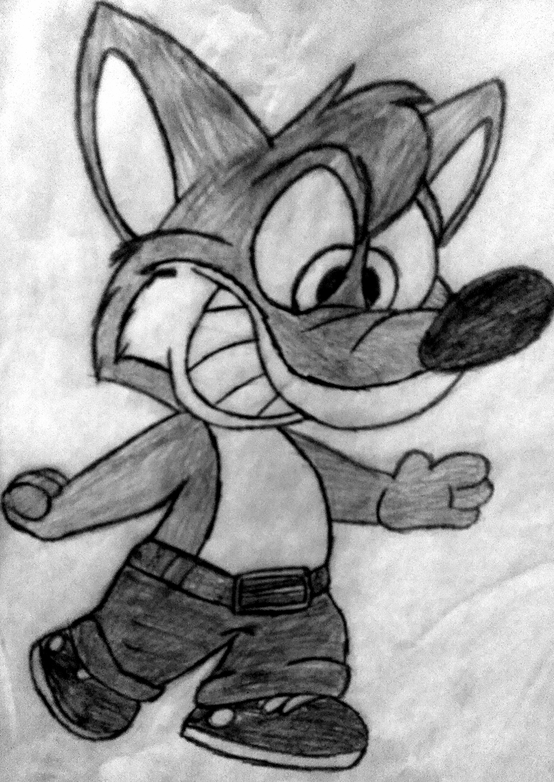 Crash Bandicoot by FoxyKitsuneFox
