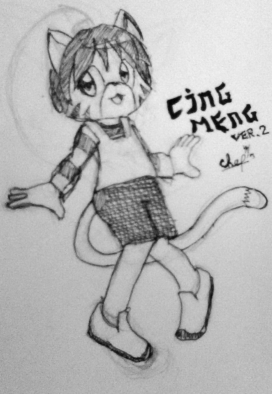 [Doodle]Cing Meng by chefcheiro