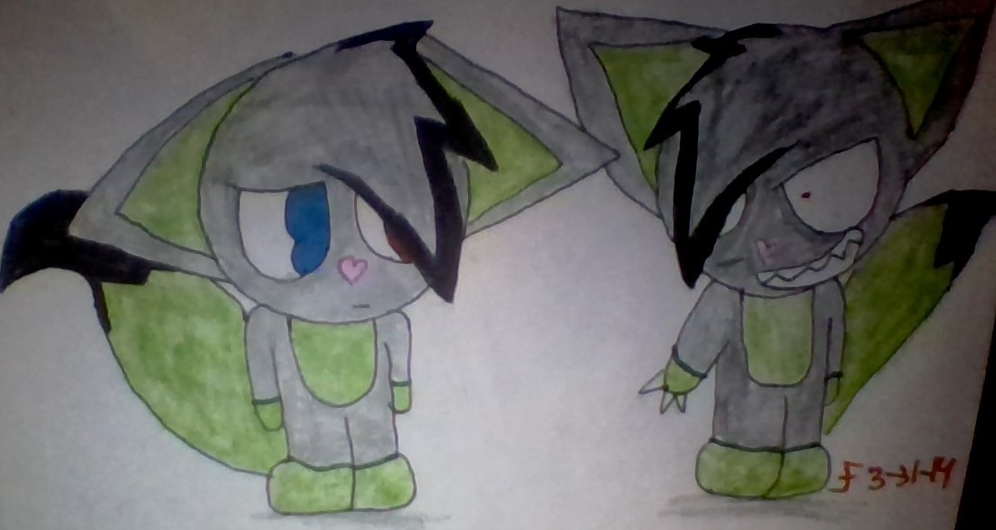 Jake and Evil Jake by JazzHtf