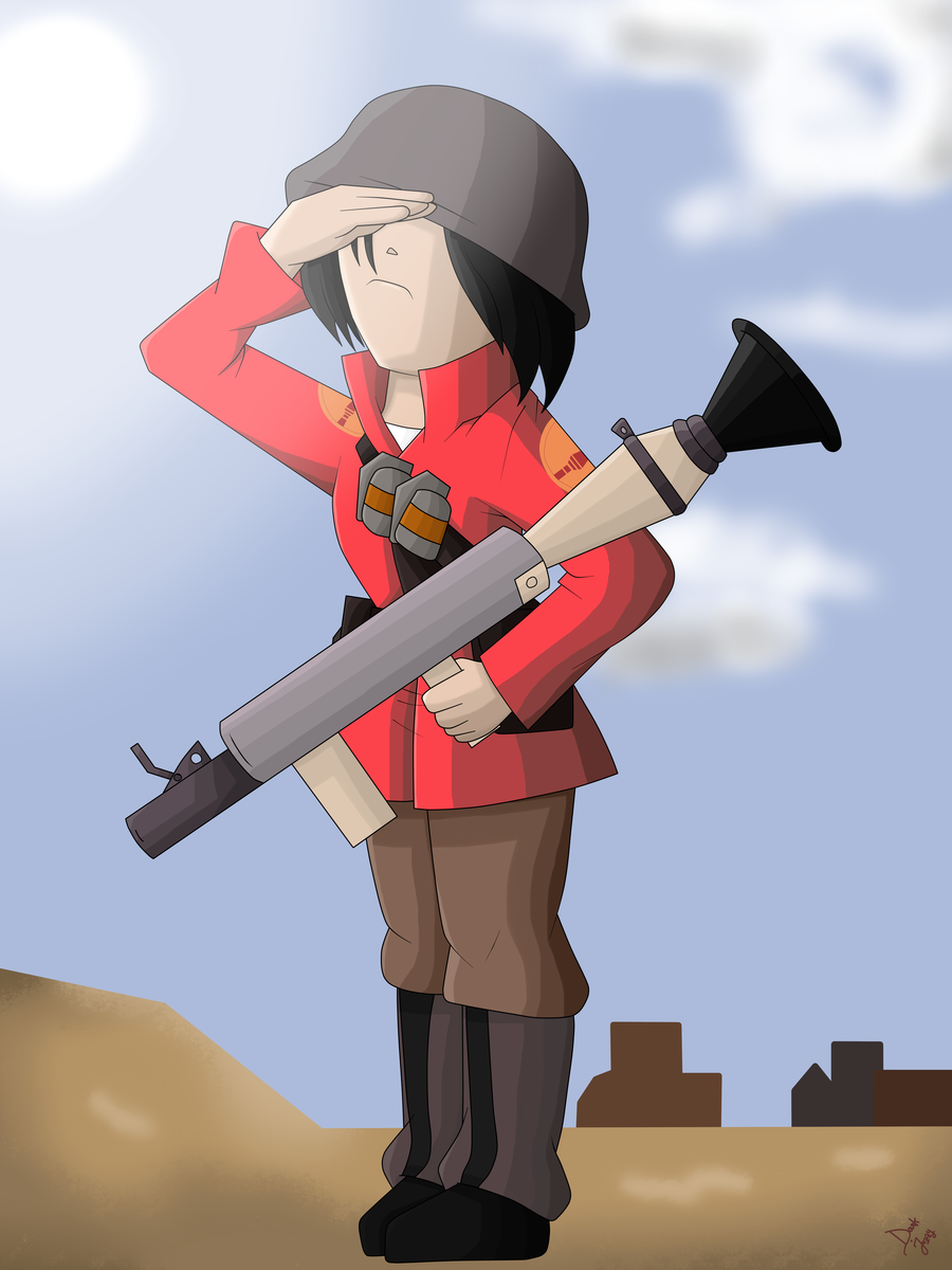 Soldier. by DaakuJasumiin11