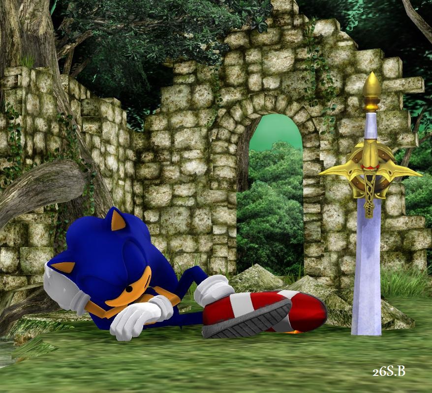 Lazy knight by 26SonicBoom