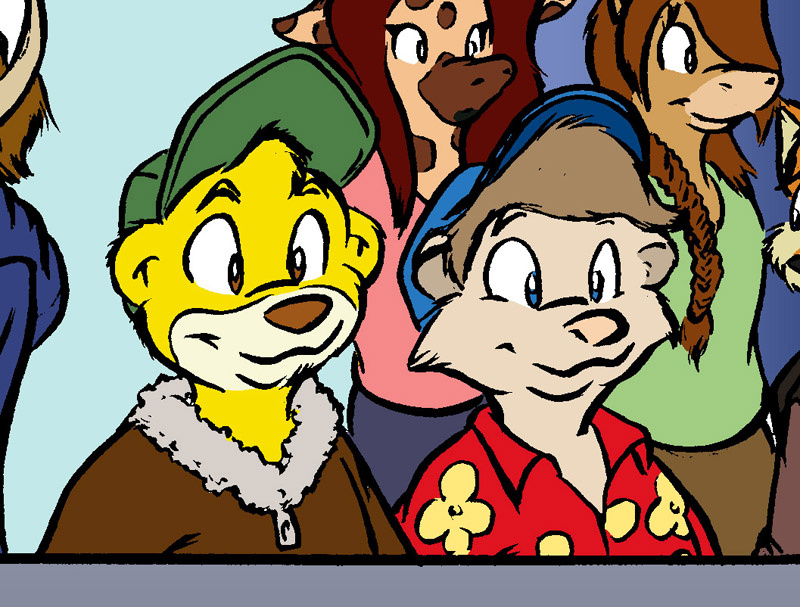 Two pals in Peter and Company by BobbyThornbody