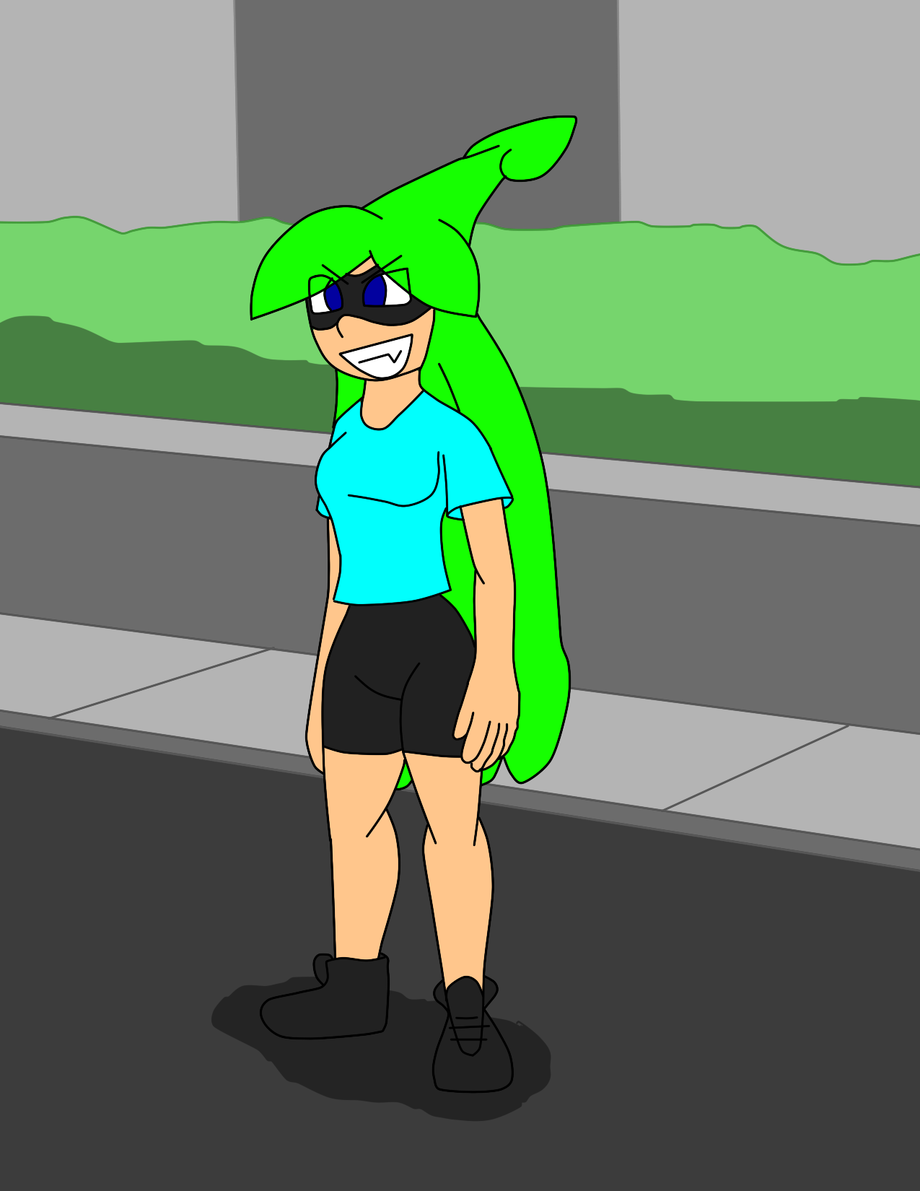 My Inkling OC by kaijubunny