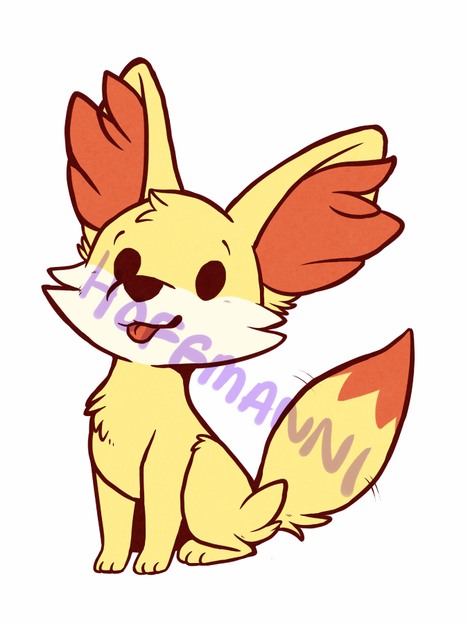 Fennekin. by Kolbe