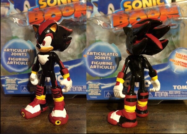 Sonic Boom Shadow custom figure by HyperShadow92