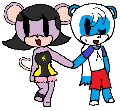 Adolph x Kashina (昨日の天豆戦い Samek) by MyMelodyKuromiFan