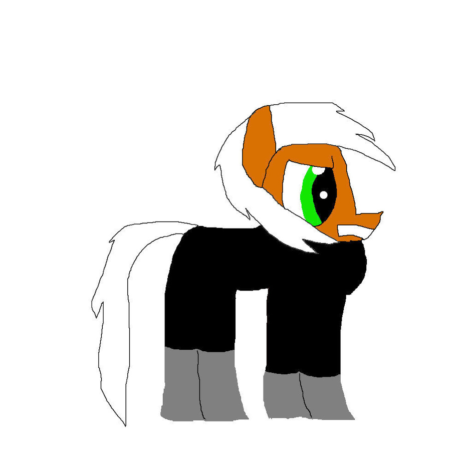 Danny Phantom Pony by MasterMarik