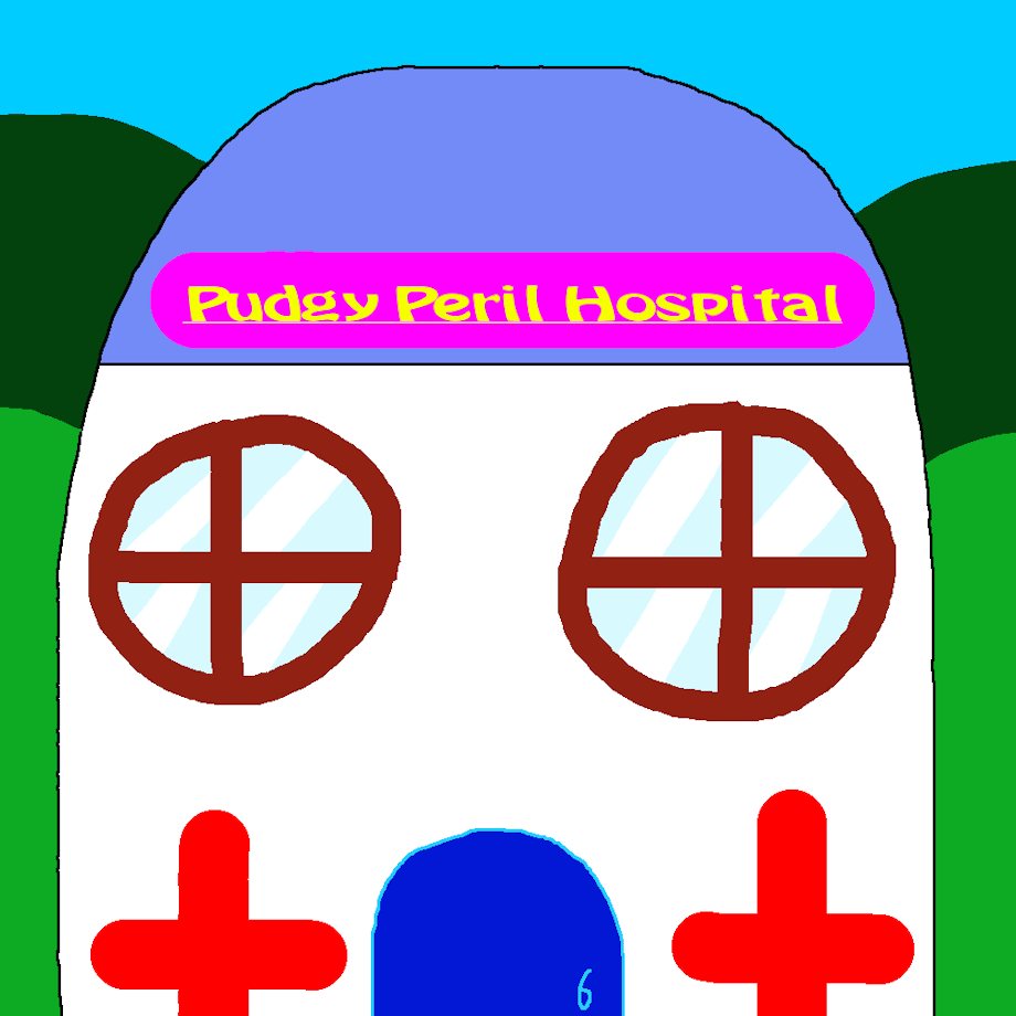 MLP Yu-Gi-Oh Card Art Pudgy Peril Hospital by MasterMarik