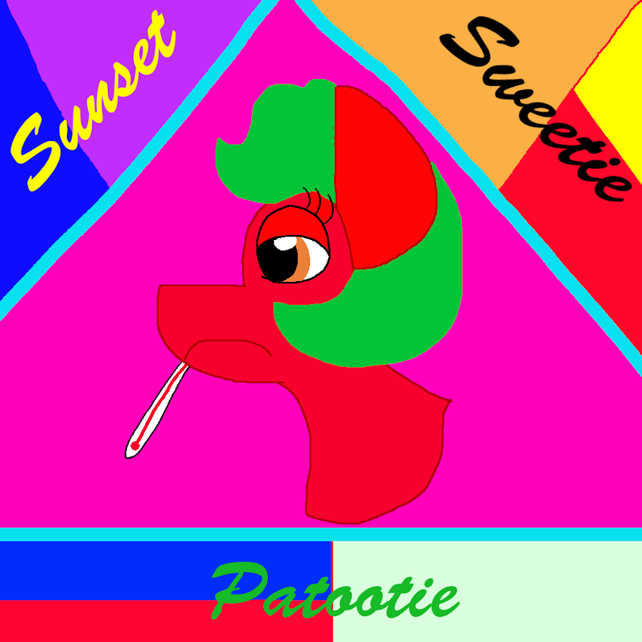 MLP Yu-Gi-Oh Card Art Treatment Triangle by MasterMarik