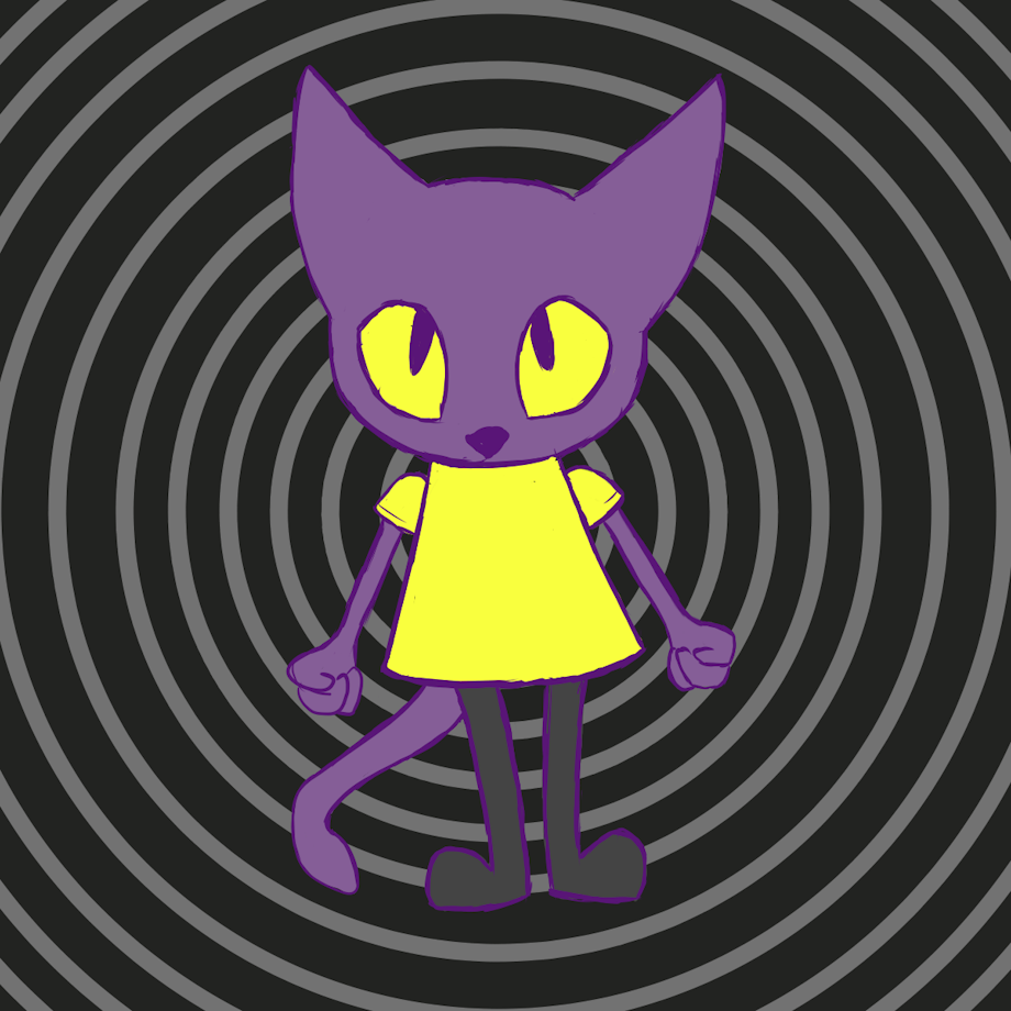 Dizzy the Cat by SeraphRabbit