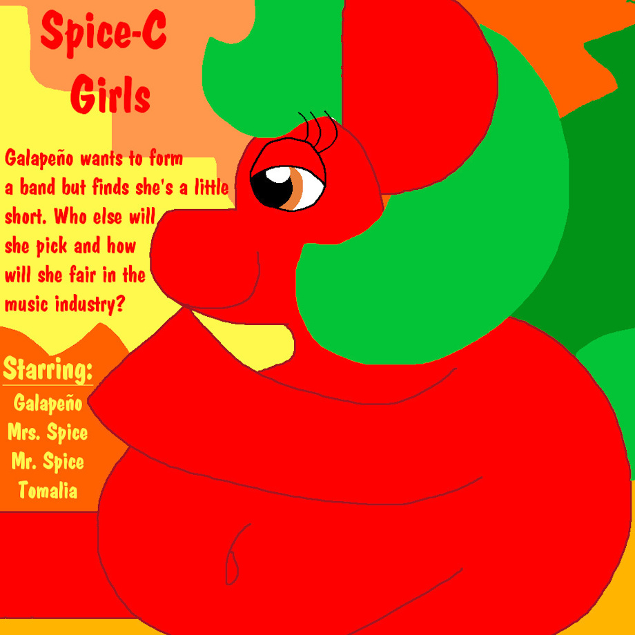 Pudgyville "Spice-C Girls" Movie Poster by MasterMarik