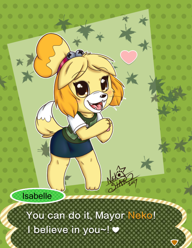 Isabelle is so supportive~ by NekoStar