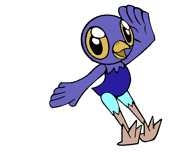 My comedic "Trash Dove" by terrenski