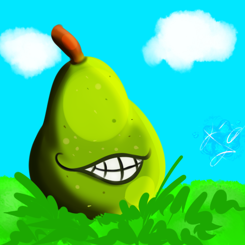 Just a Pear by Miranthia