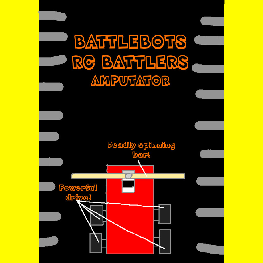 Amputator RC Battlers Toy Design Concept by MasterMarik