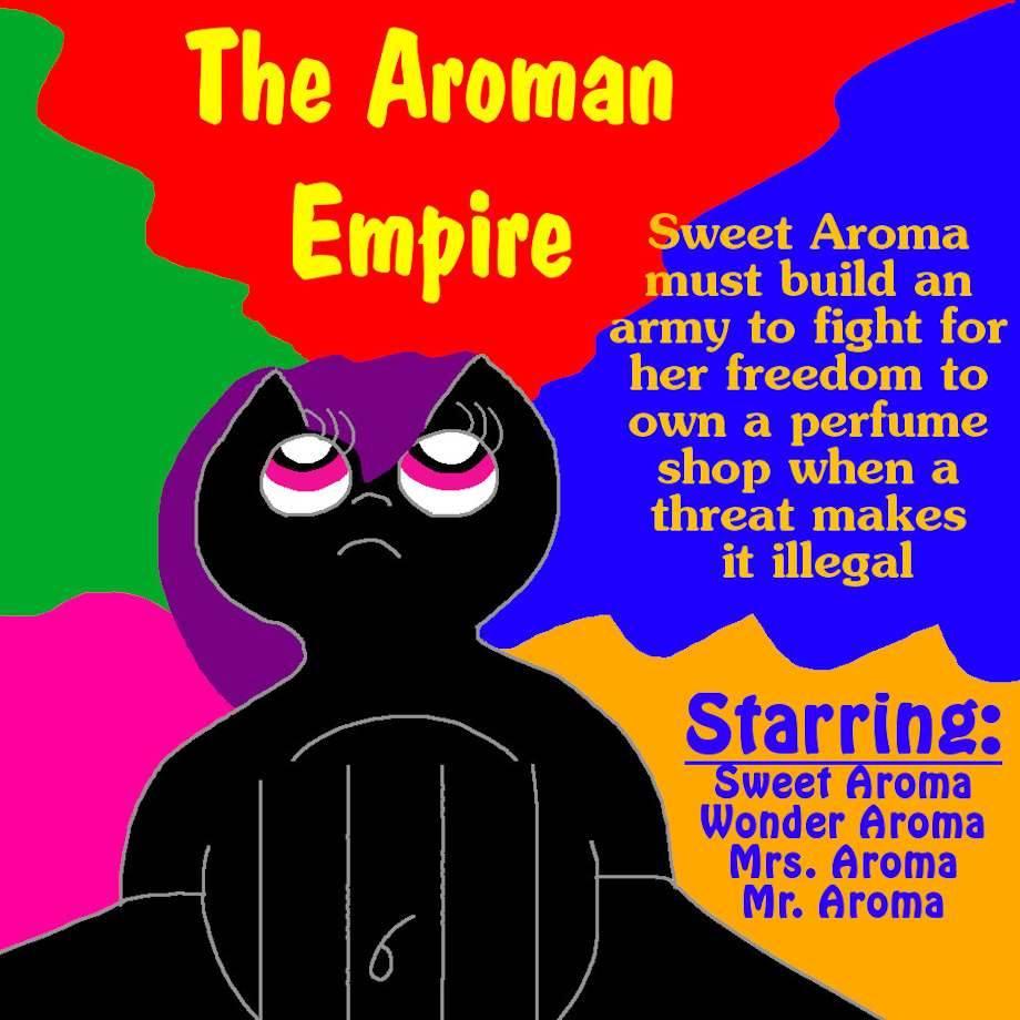 Pudgyville "The Aroman Empire" Movie Poster by MasterMarik