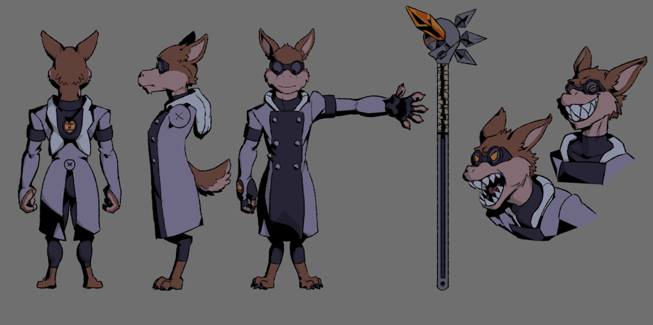 COMMISSION: Gremlin Character Sheet by blkmkt