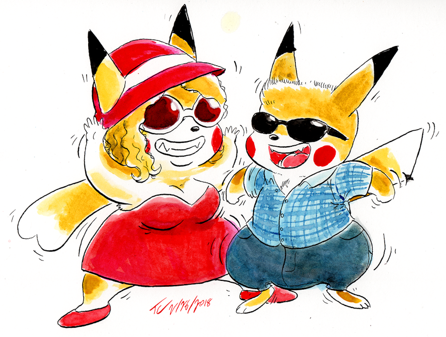 Pika buddies by TheDJTC