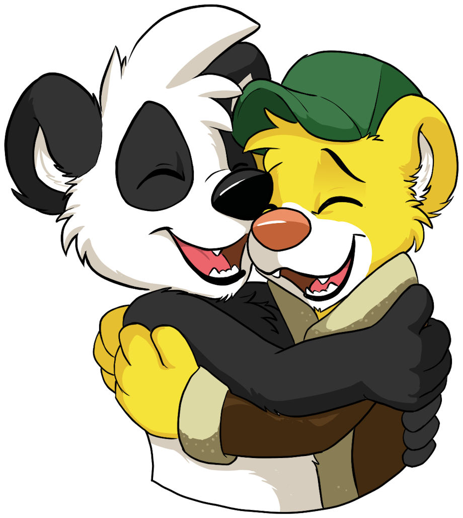 Parinton and Dipper Hug by MaxDeGroot