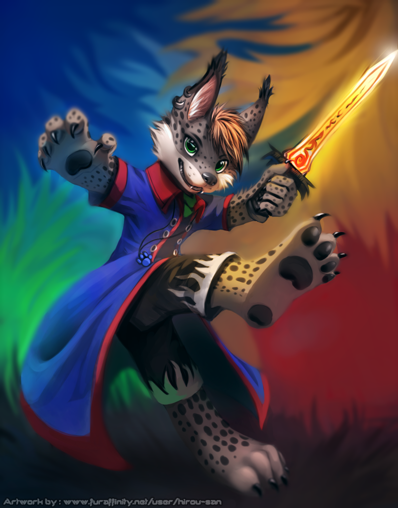 Magic Sword by Hirousan