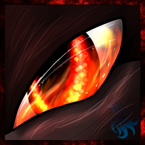 Lava Eye by Keileon