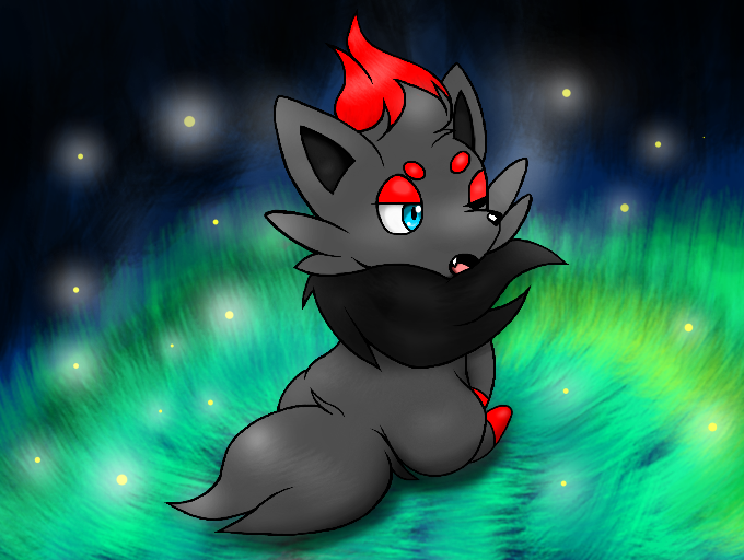 Zorua by FuzzyTube