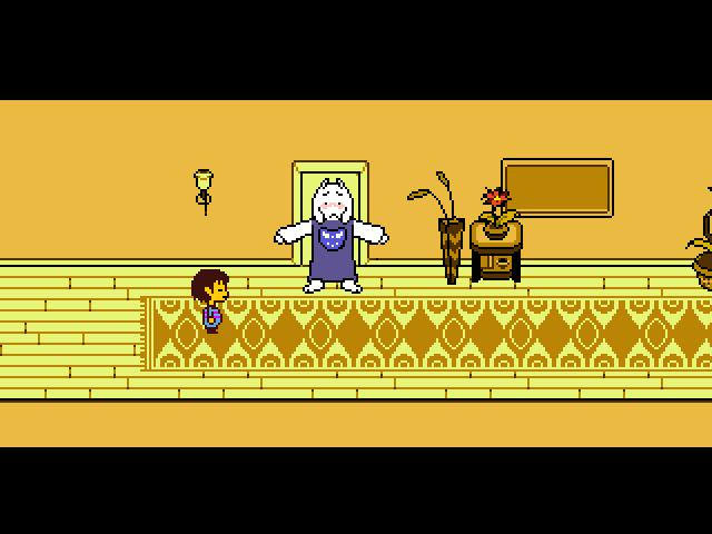 Toriel Takes Frisk For A (Brief) House Tour by Keno9988