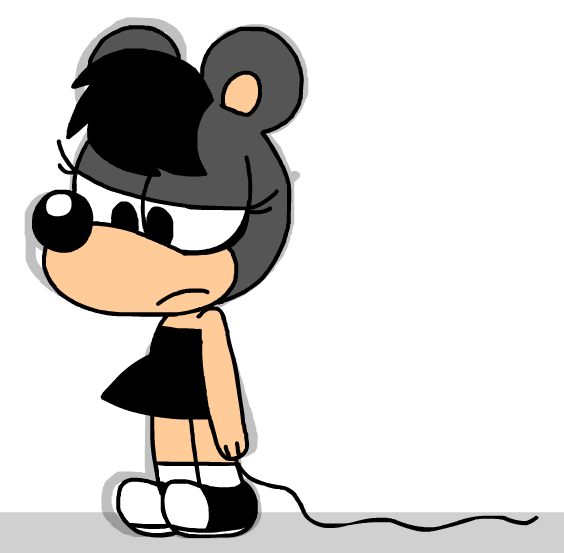 Mila the Emo Mouse by enophano