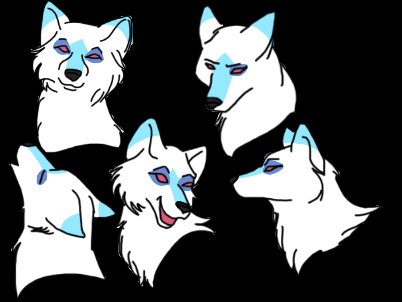 Blueberry head pattern by ThatCatObsessedDemon