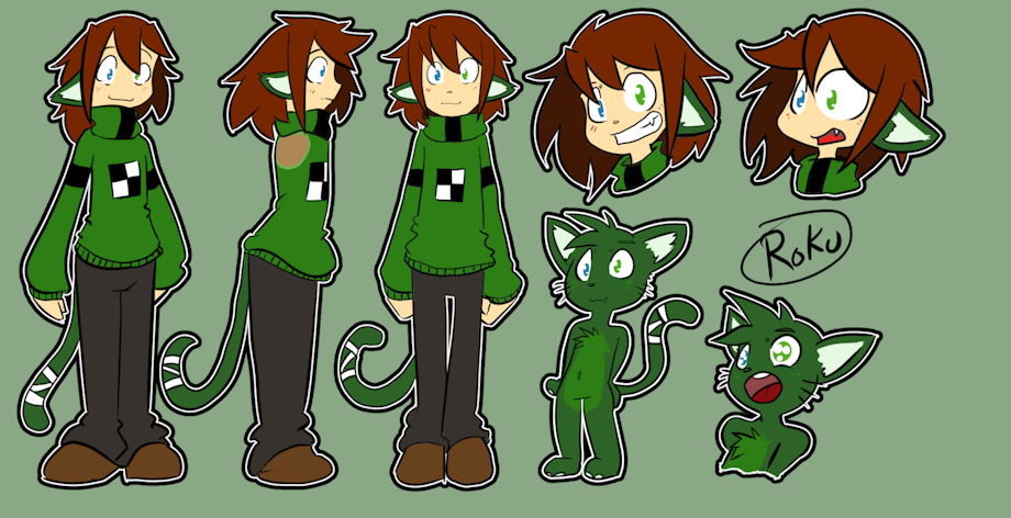 ROKU character sheet by Rokuhokage