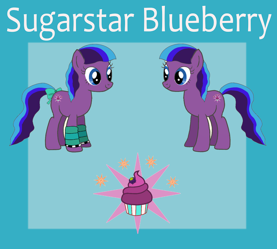 Sugarstar ref sheet by PlumVaguelette