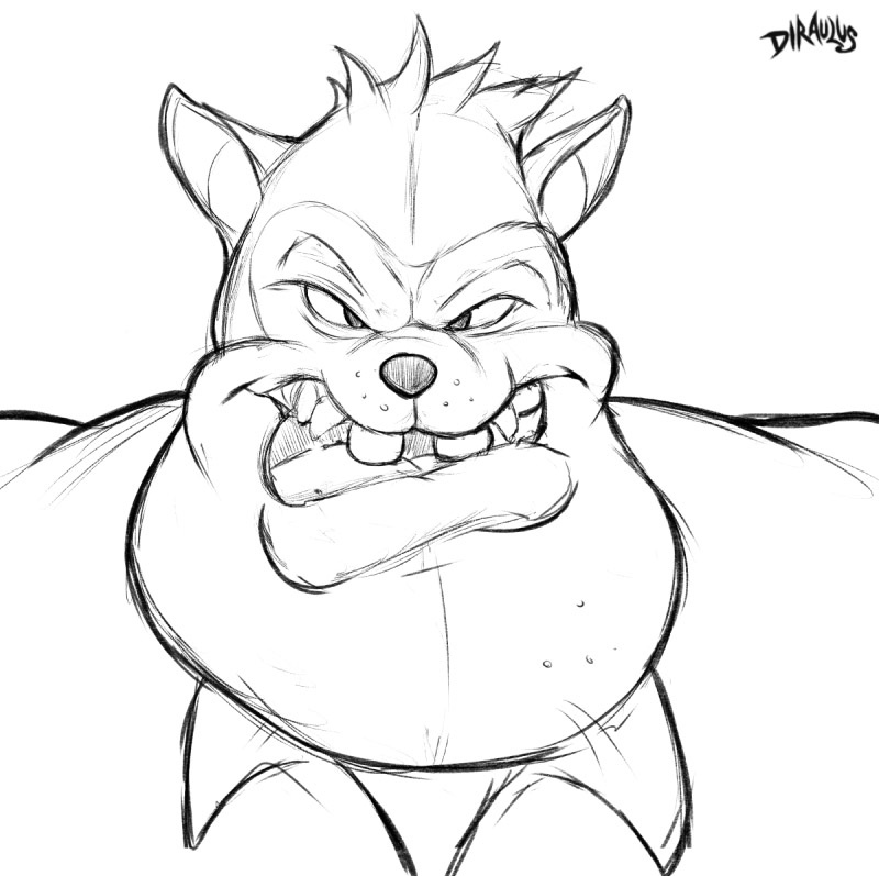 1st Pete Sketch by Diraulus