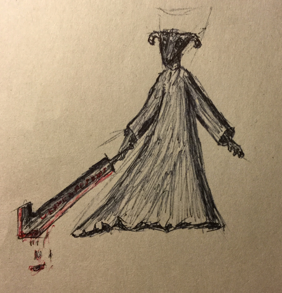 Death Sword sketch by DatuKampilan