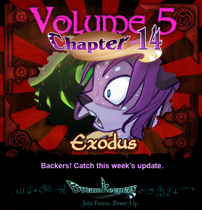 Volume 5 page 73 Update Announcement by Dreamkeepers