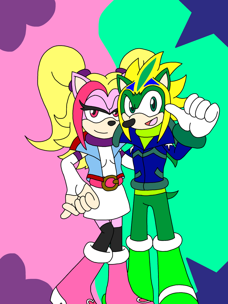 Stephan-X & Susan the Hedgehog by GarPhaN