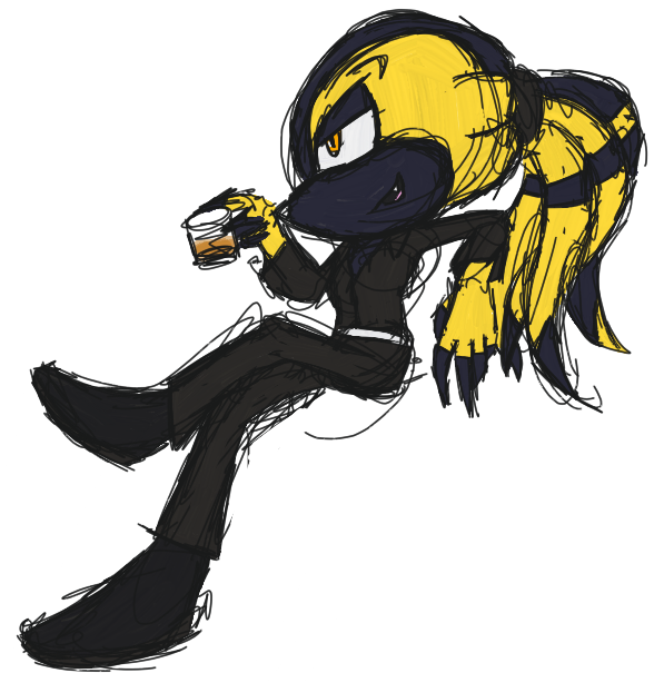 Leon chillin by TheRoboticQ