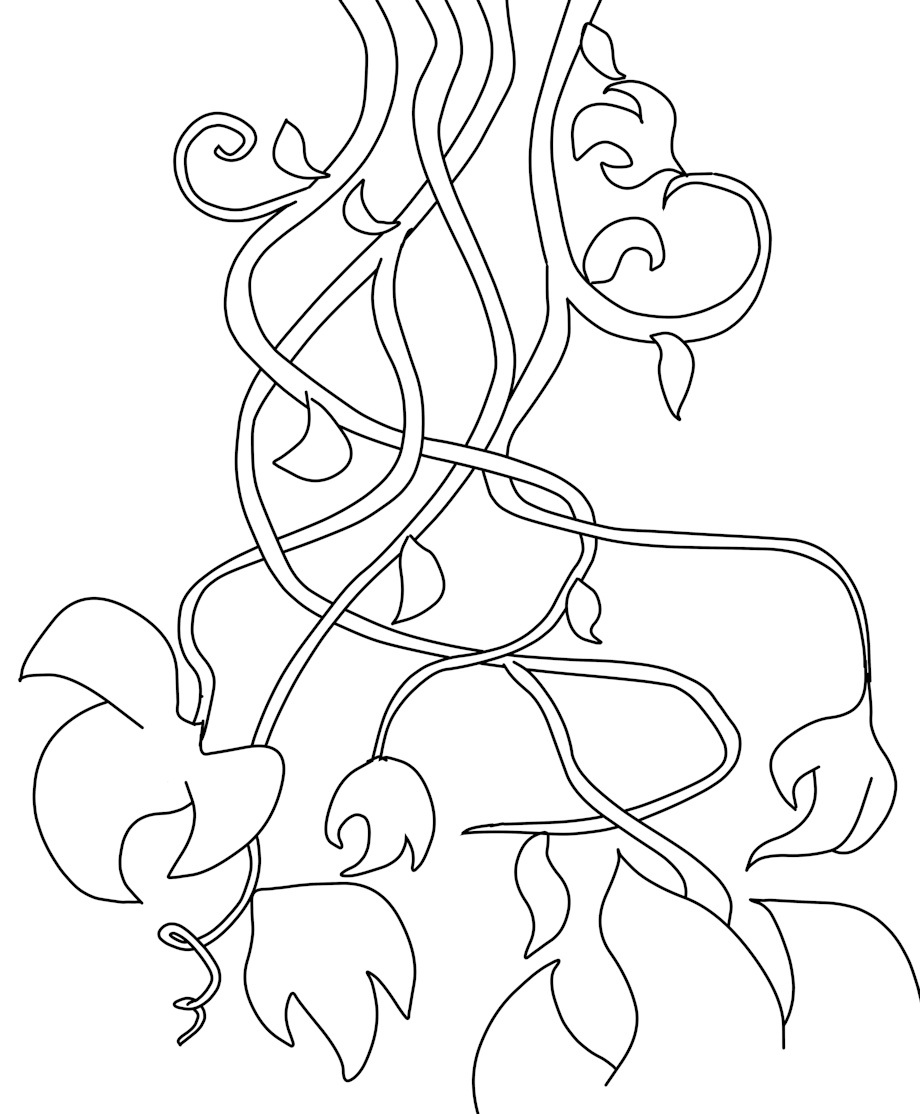 D&Dtober Day 15 - Assassin Vine by LoneWolf23k