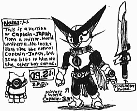 [Captain-Japan] Mirror-World Captain-Japan by KainswordShadowkan