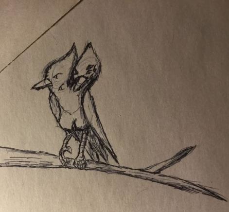 Eldritch bird by DatuKampilan