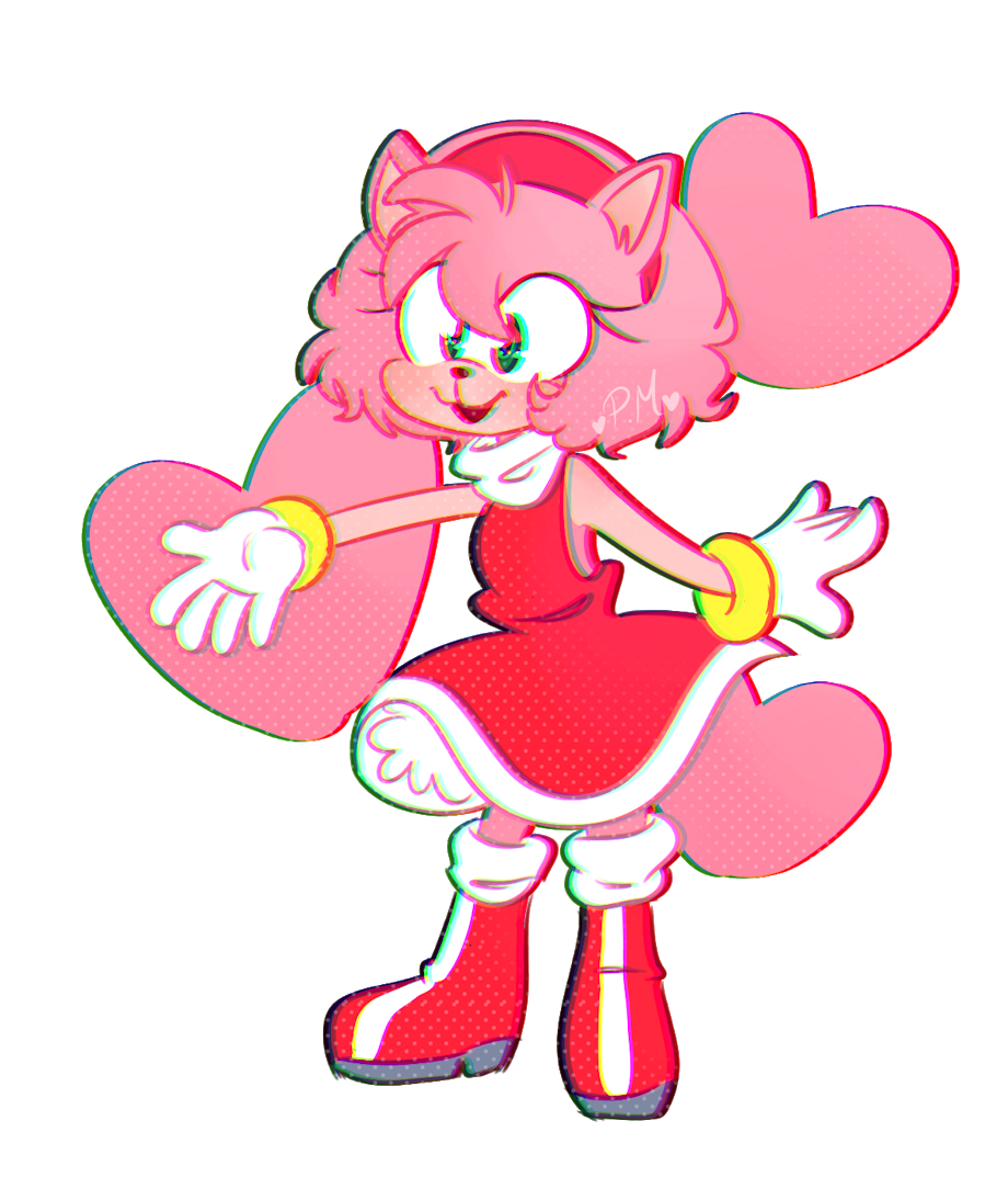 |Fanart| Amy Rose by PinkMarshmallow