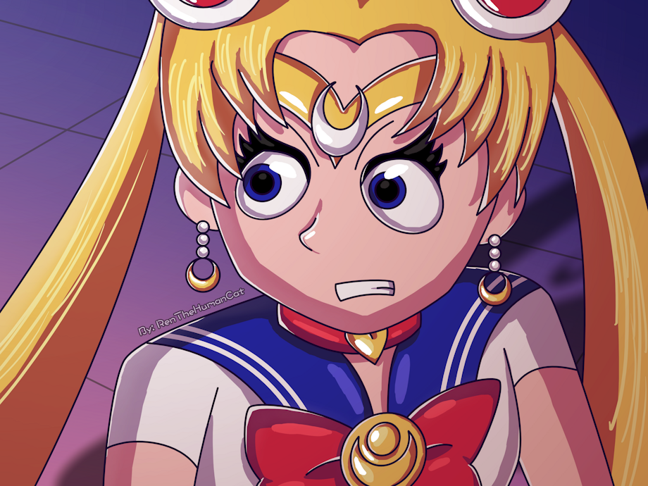 #SailorMoonRedrawChallenge by RenTheCat