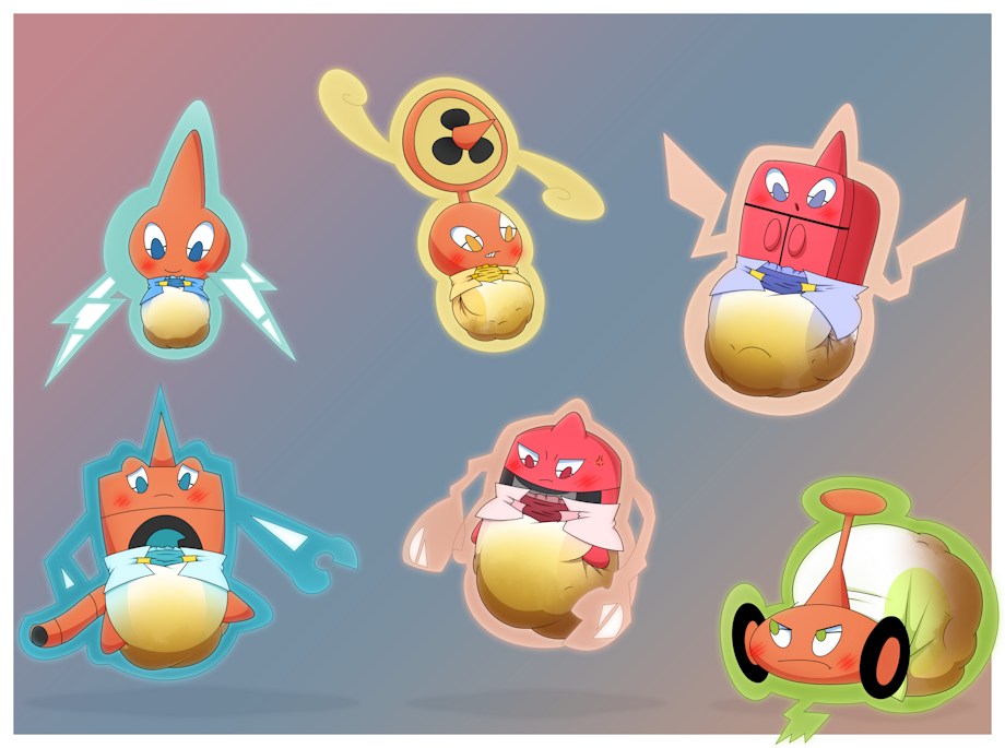 Rotoms by ImCes by hooligan